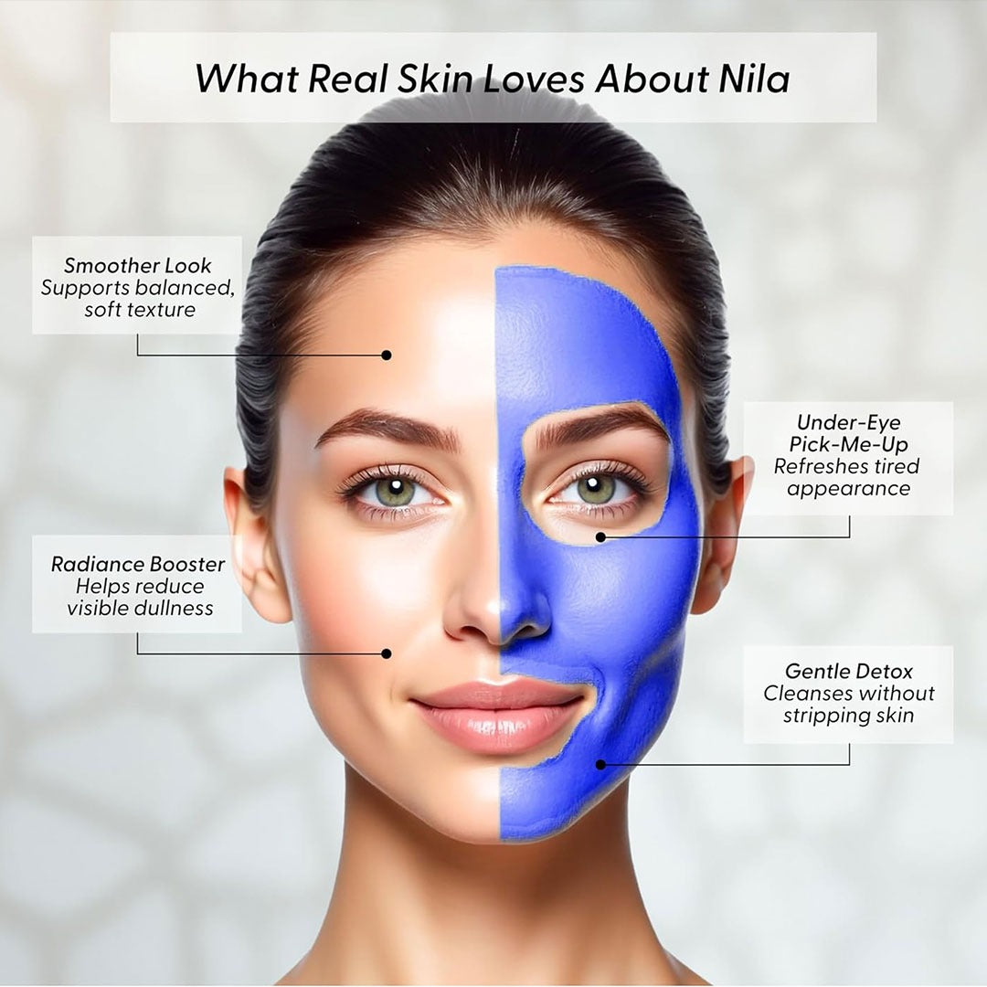 100% Original Moroccan Blue Nila Powder in Pakistan | MoroccanBeauty.pk ...