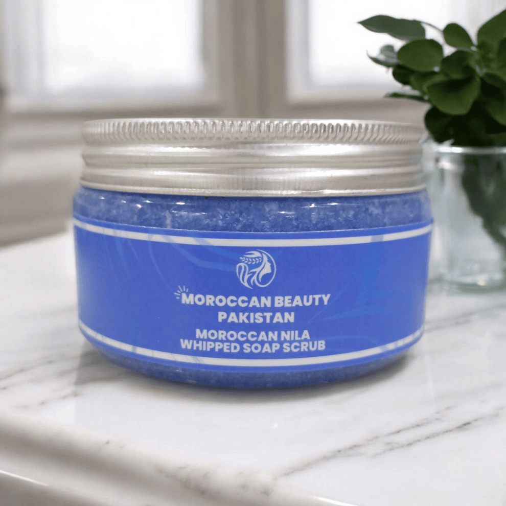 Moroccan Whipped Soap Body Scrub - 200g – Moroccan Beauty Pakistan